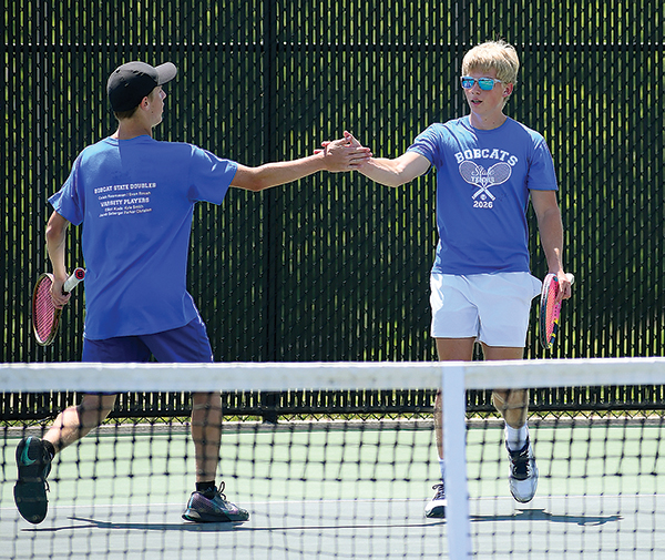 Rasmussen and Roush bounced from state doubles | News, Sports, Jobs ...
